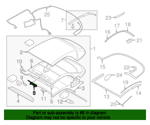 54347190741 - 2008-2013 BMW Lock Actuator (54-34-7-190-741) | BMW of ...