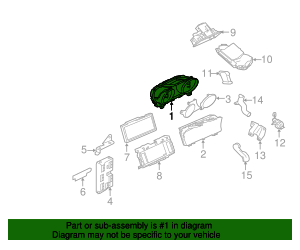 2018-2019 Jaguar F-Pace Instrument Cluster T4A17107 | Jaguar Annapolis ...