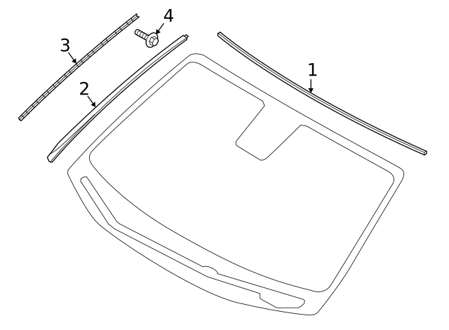 2006-2024 Hyundai Side Molding Rivet 14160-05130 | OEM Parts Online