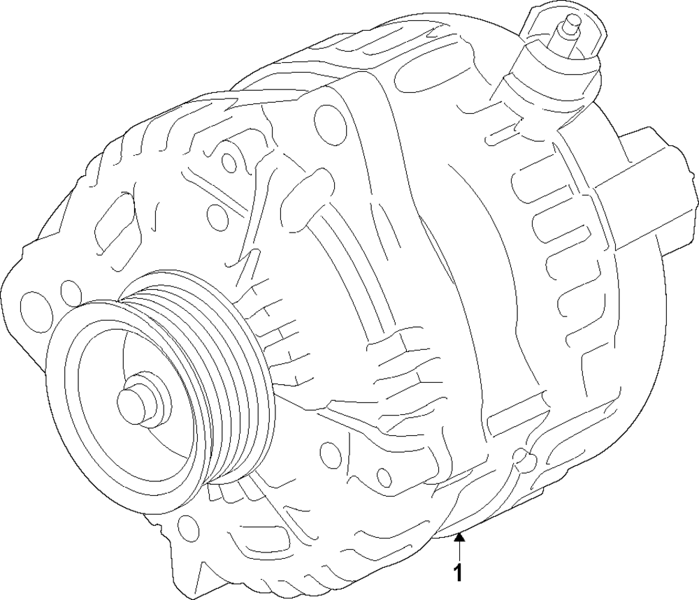 NL3Z-10346-C - 2023-2024 Ford F-150 - Alternator | My Ford Parts