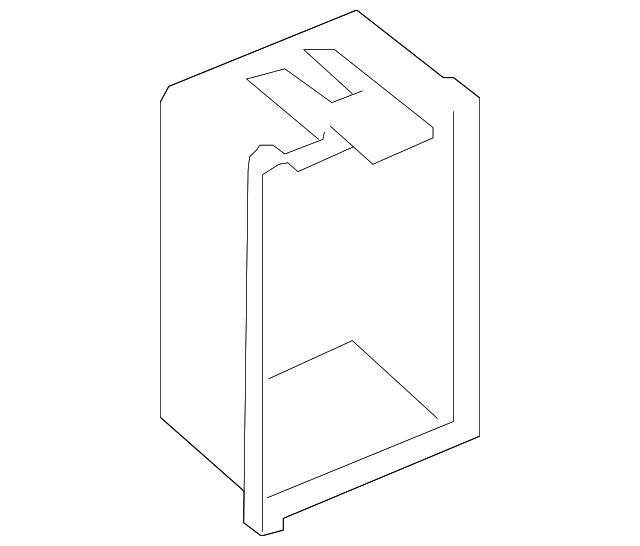 5C2Z-14A003-AB - Relay & Fuse Plt Lower Cover 2008 Ford | Platinum Ford ...