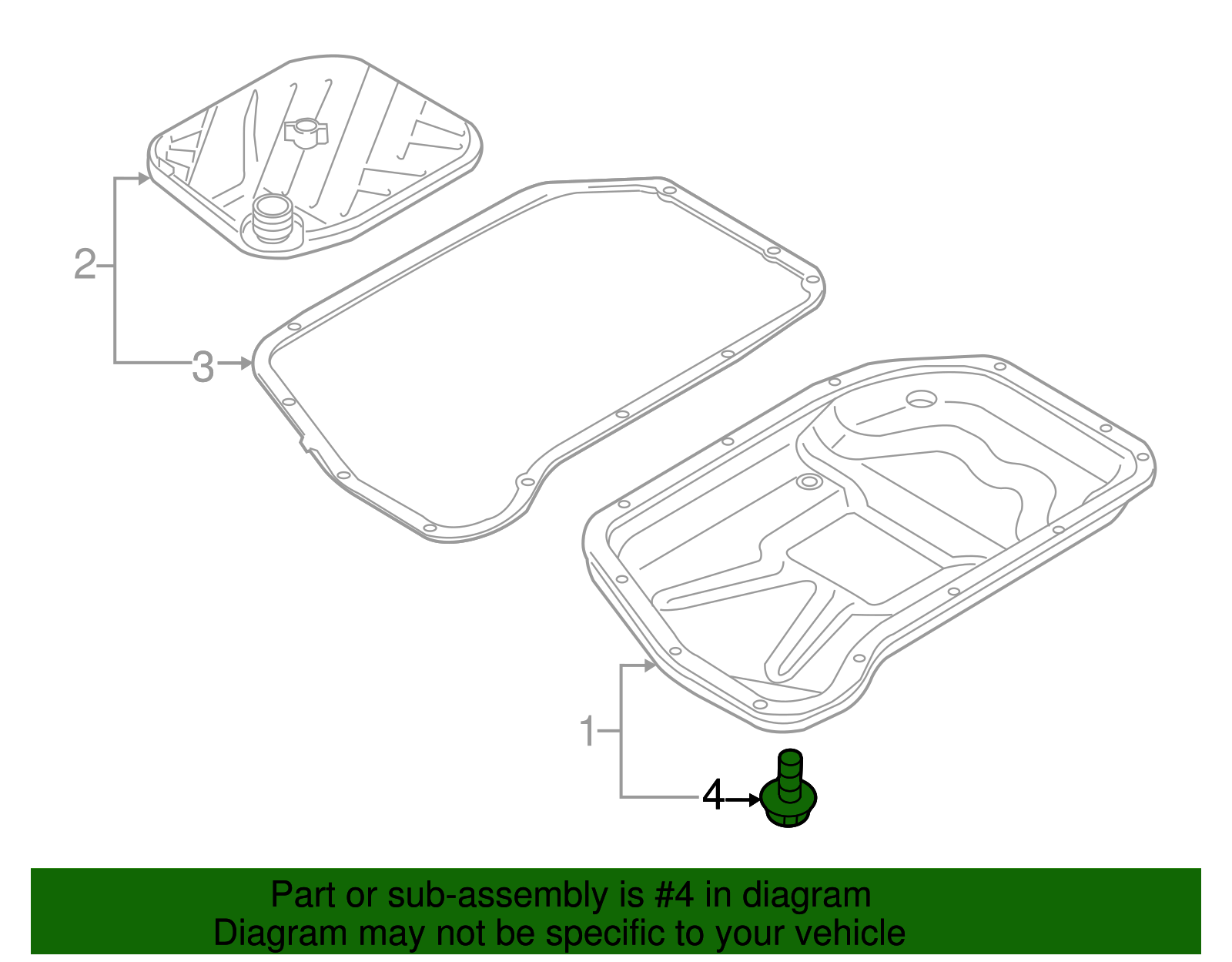 2009-2018 Audi Drain Plug WHT-004-072 | OEM Parts Online