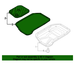 2009-2018 Audi Transmission Oil Filter 0BK-398-009-A | Audi USA Parts