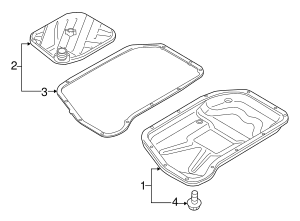 0AW-301-519-C - Transmission Oil Filter 2009-2016 Audi | Audi OEM Parts
