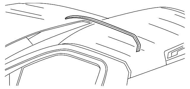 2019-2021 GM Driver Side Roof Molding 84610432 | QuirkParts
