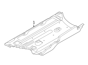 84227-R0000 - Under Cover - 2022-2023 Kia Carnival | Kia Auto Parts