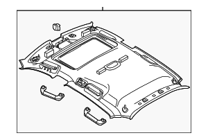 970-555-197-54-2W0 - Headliner - 2010-2016 Porsche Panamera | European ...