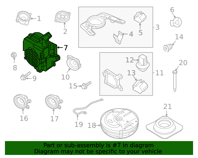 BDJD-66-96X - Speaker - 2019-2021 Mazda | MazdaSwag