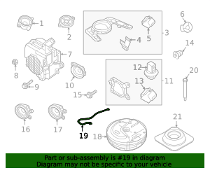 2020-2021 Mazda CX-30 Woofer Wire DGJ6-67-SH0 | TascaParts.com