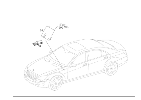 Central Gateway/System Diagnosis for 2008 Mercedes-Benz S 550 ...