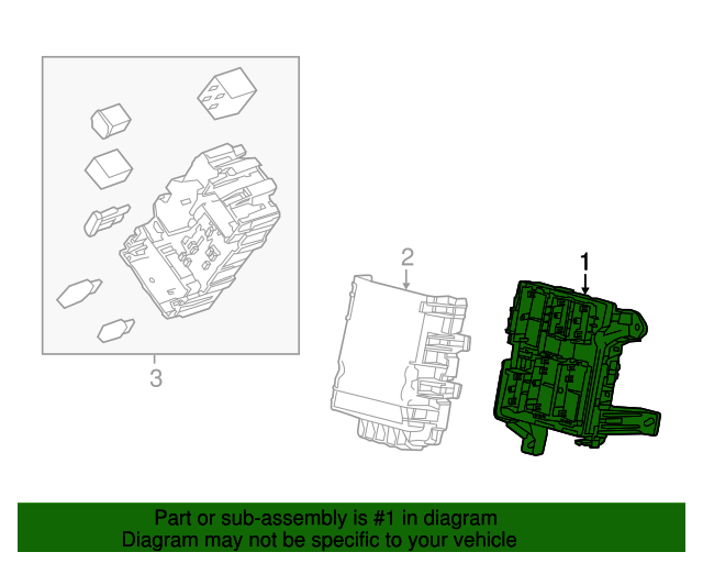 23200666 - OEM GM Junction Block | GMPartsCenter.net | GM Parts Center