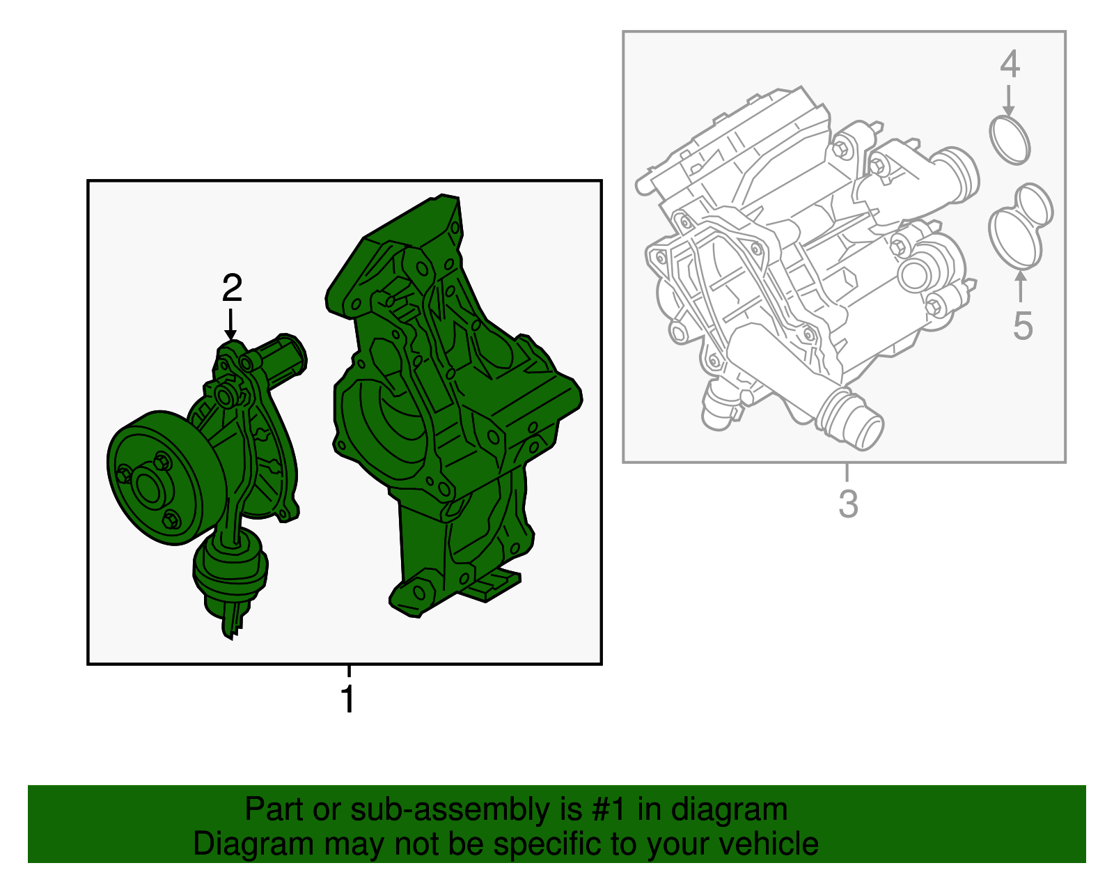 11517644810 - 2016-2020 BMW Water Pump Assembly (11-51-7-644-810) | BMW ...