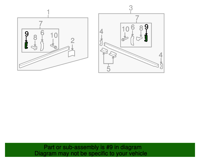 2007-2014 GM Nut 15793832 GM | GMPartsDirect.com
