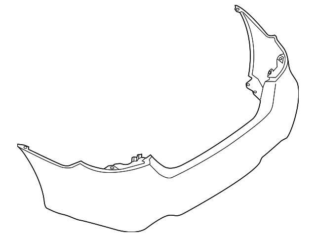 2016-2018 Nissan Maxima Bumper Cover 85022-4RA0H | TascaParts.com