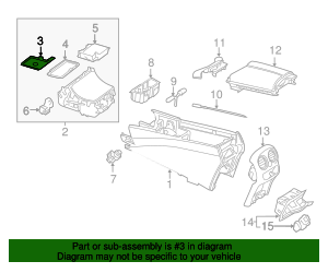 223-823-04-00 - Console Tray 2022-2023 Mercedes-Benz | Mercedes-Benz ...