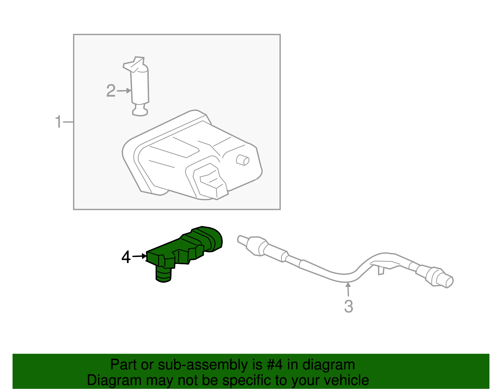 1990-2011 GM M.A.P Sensor 19418808 | GM Parts Center