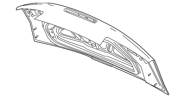 2016-2024 Chevrolet Camaro Rear Compartment Lid 84568193 GM ...