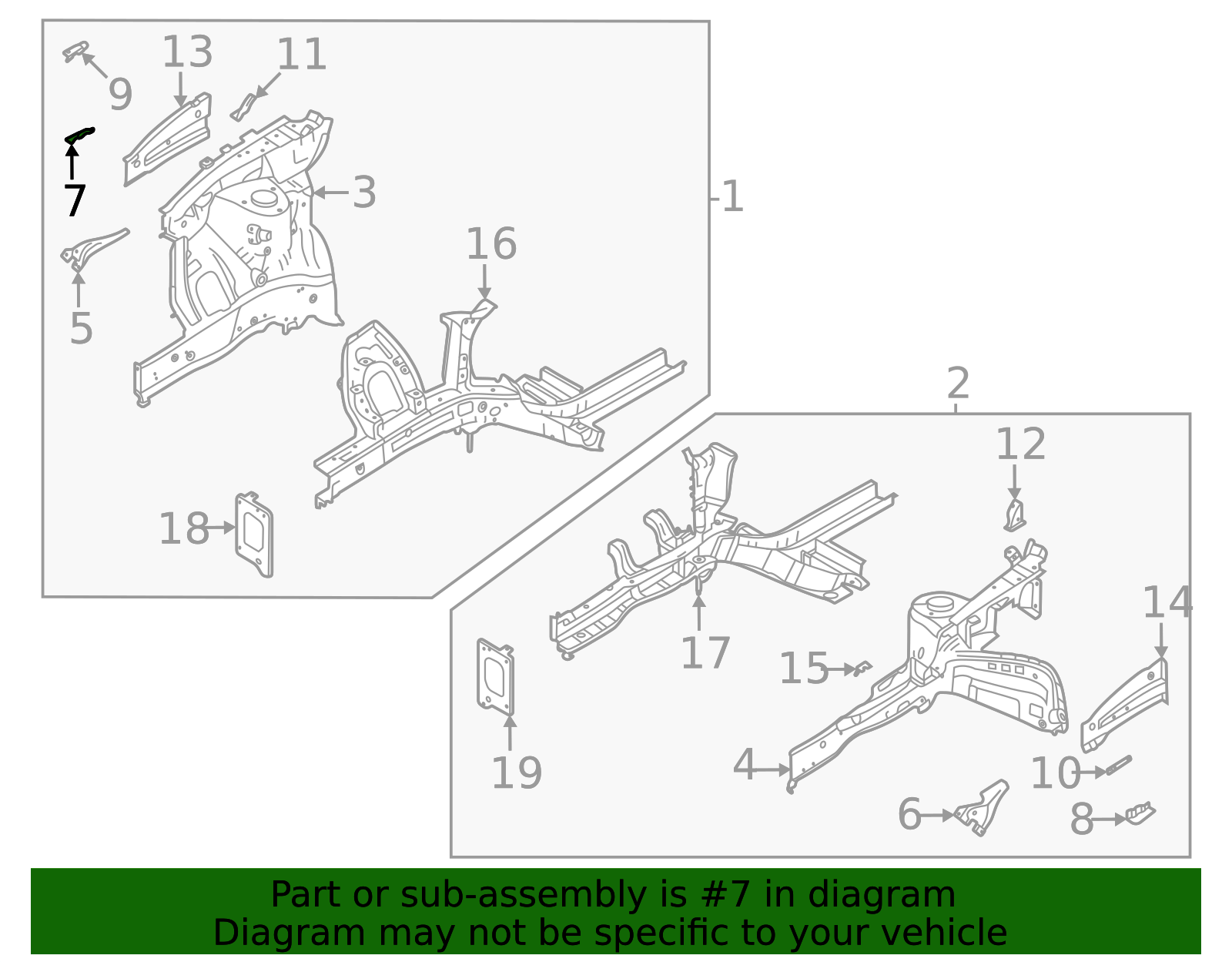 2021-2025 Kia Seltos Extension Insert 645H2-Q5000 | TascaParts.com