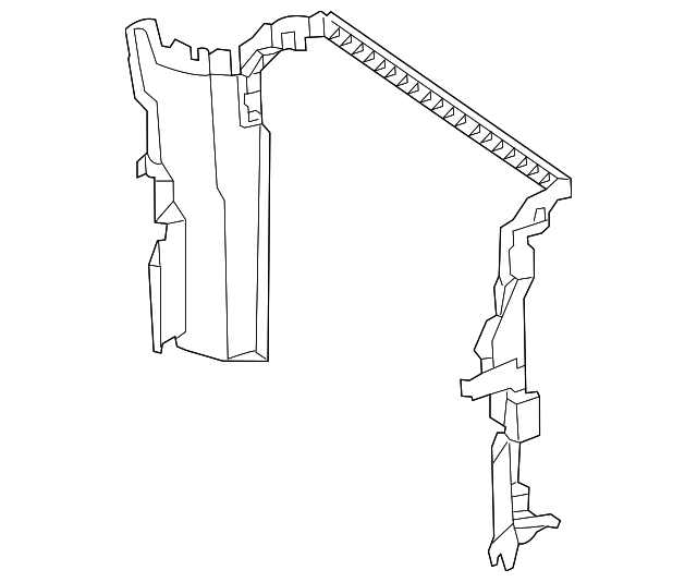 231-500-12-16 - Radiator Shutter Assembly 2015-2020 Mercedes-Benz ...