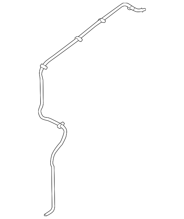 2007-2015 Ford Washer Hose 7T4Z-17A605-B | Varsity Ford