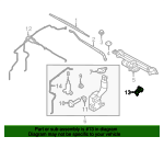 2011-2015 Ford Washer Nozzle BT4Z-17603-A | TascaParts.com