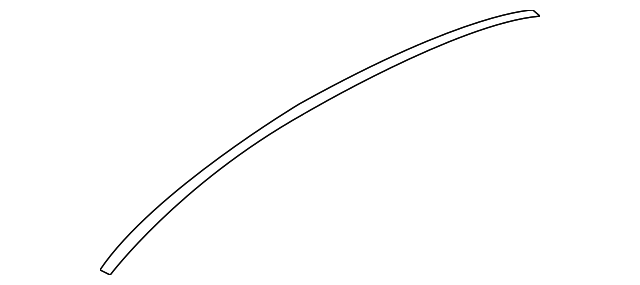2010-2014 Subaru Legacy Roof Molding 91046AJ03A | Subaru Parts Store