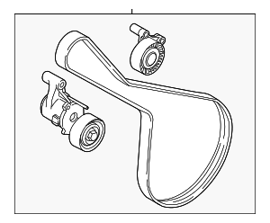 2018-2022 Volvo Serpentine Belt 31480409 | TascaParts.com