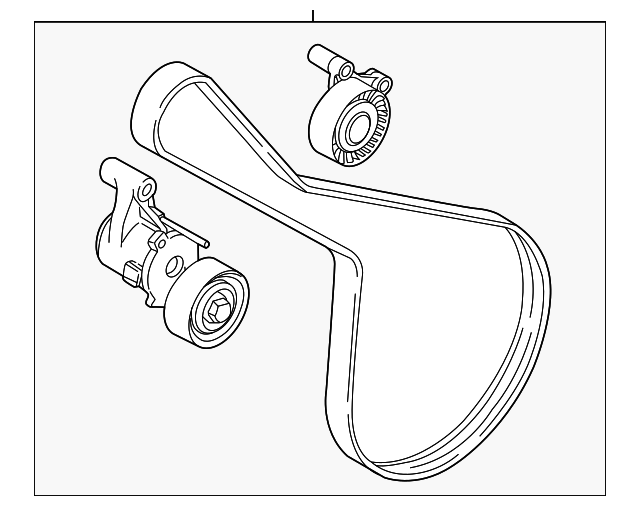2018-2022 Volvo Serpentine Belt 31480409 | TascaParts.com