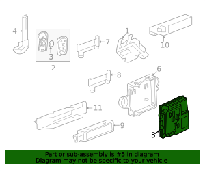 2019-2023 GM Keyless Entry Control Module 13518840 | GMPartsDirect.com
