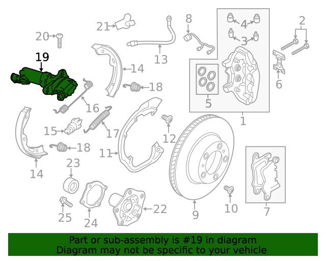 2017-2020 Porsche Adjust Motor 9A7-907-616-00 | OEM Parts Online