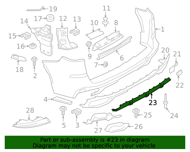 51128099115 - 2019-2024 BMW X5 Skid Plate (51-12-8-099-115) | BMW of ...