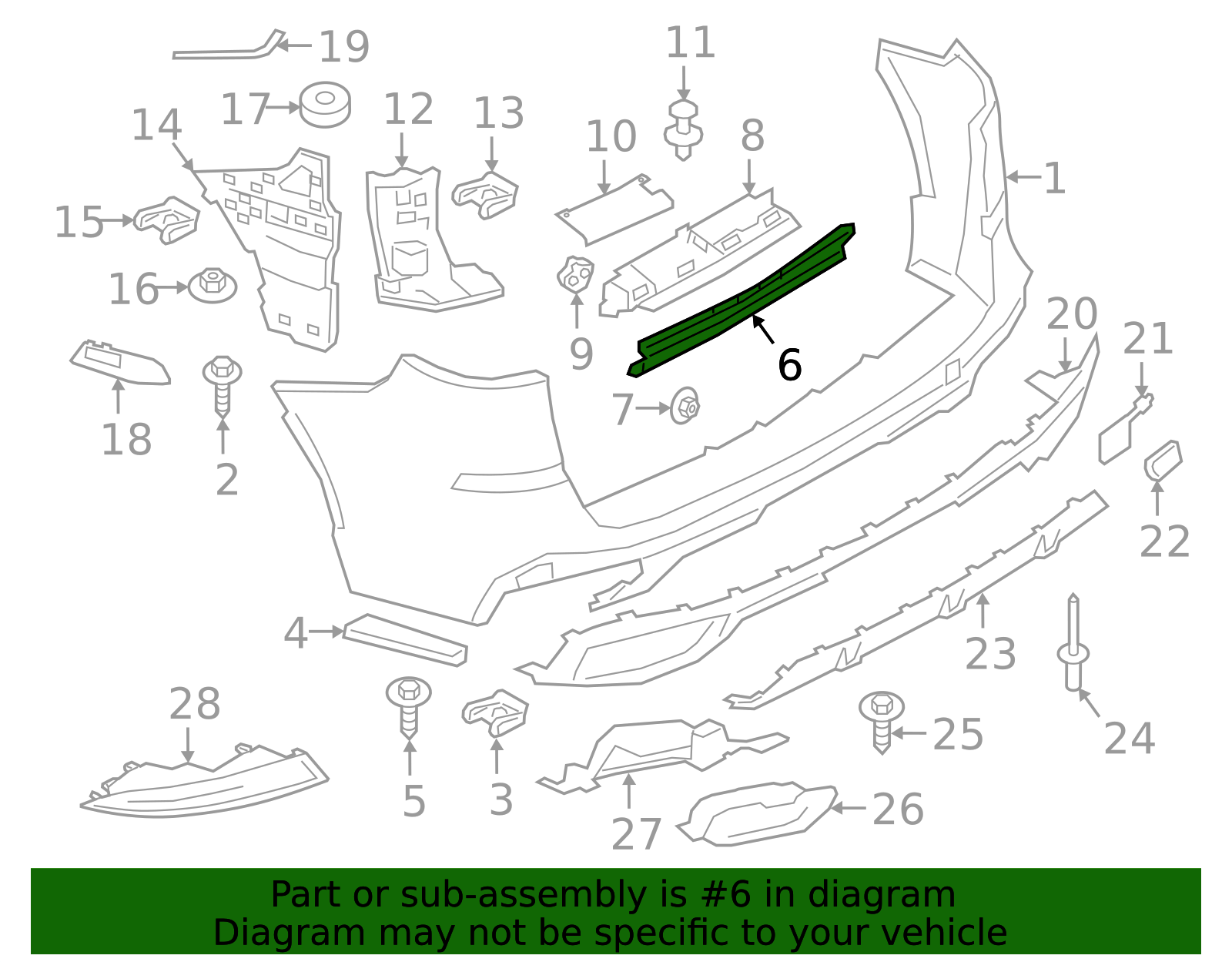 51127495552 - 2019-2025 BMW Center Reinforced (51-12-7-495-552) | BMW ...