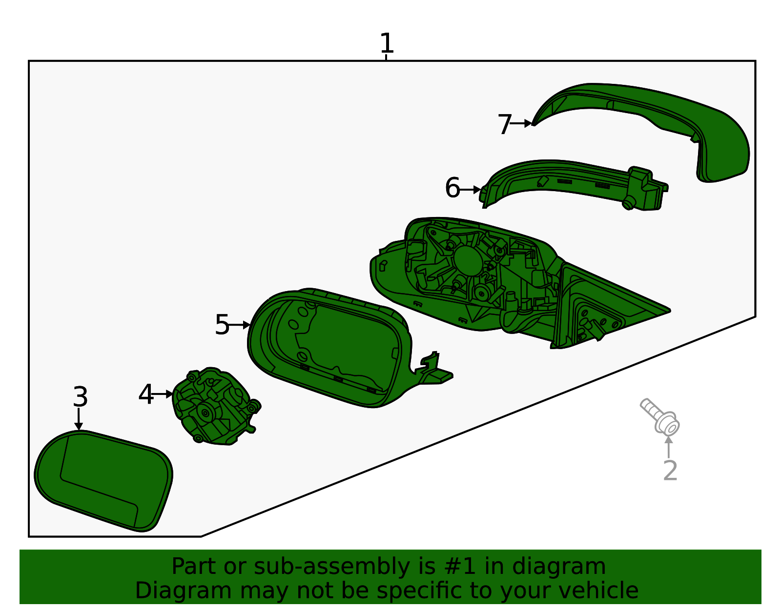 87610-K0470 - Mirror Assembly 2020-2025 Kia Soul | Kia.Parts Store