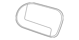 2020-2023 Kia Soul Mirror Glass 87611-K0200 | QuirkParts