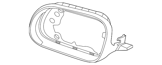 87625-K0000 - Glass Frame 2020-2024 Kia Soul | Kia.Parts Store