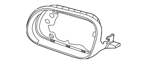 87625-K0000 - Glass Frame 2020-2024 Kia Soul | Kia.Parts Store