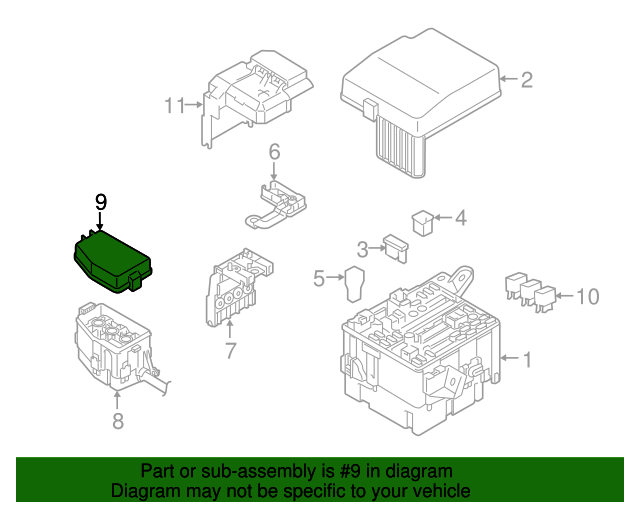 2014-2024 Mitsubishi Upper Cover 8565A262 | Mitsubishi Parts Warehouse
