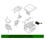 1991-2024 Mitsubishi Relay 8627A030 | Mitsubishi Parts Warehouse