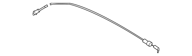 2003-2009 Nissan 350Z Lock Cable - Driver's Side (LH) 80513-CD000 ...