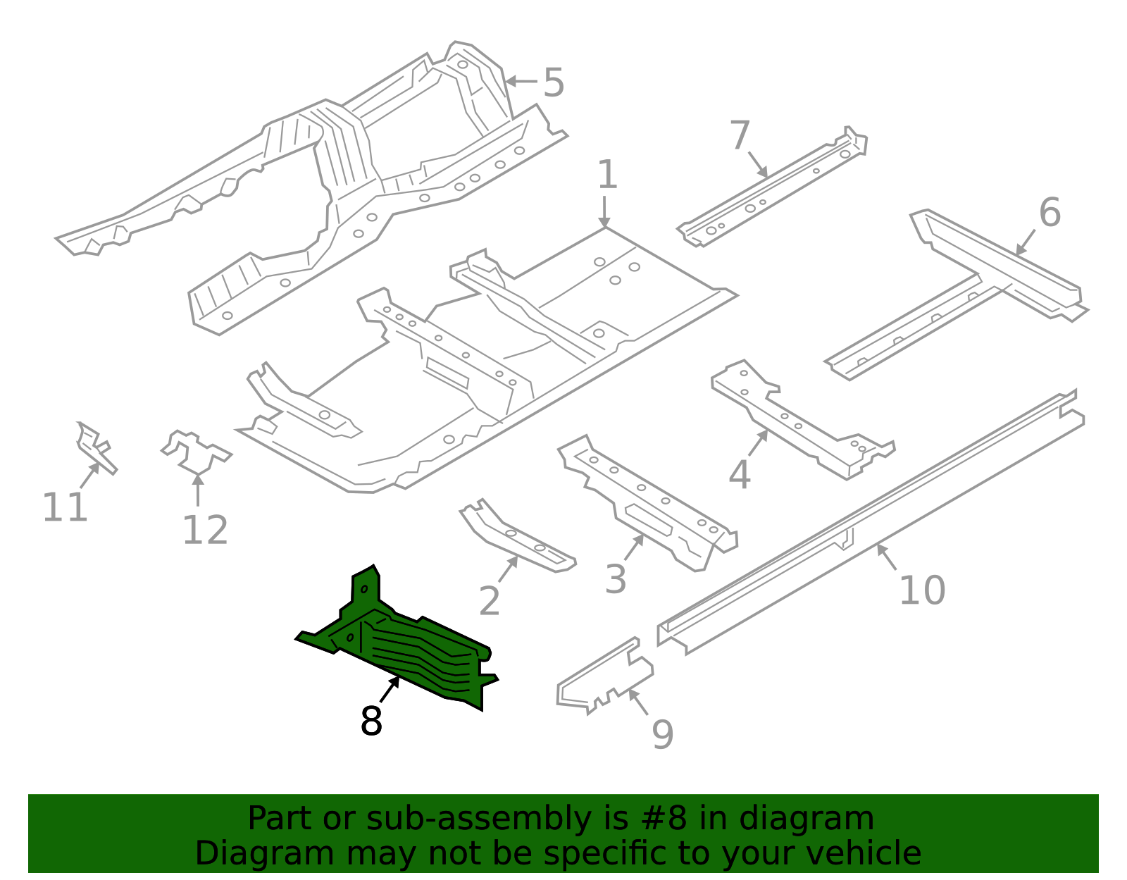 Genuine BMW 41-00-9-879-899 | Connector Plate | FREE Shipping on Most ...