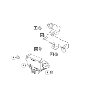 2019-2025 Mopar Fuel Pump Control Module 68434538AA | My Mopar Parts