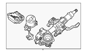 2017-2019 Kia Niro | Steering Column | 56310-G5301 | Kia Auto Parts