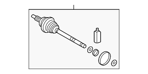 2018-2020 Genesis G80 Outer Joint 495L1-B1100 | OEM Parts Online