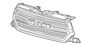 2019-2022 Ram 1500 Grille 68404924ae | TascaParts.com
