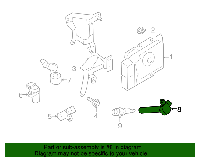 22433AA700 - OEM NEW 2014-2020 Subaru Impreza WRX Forester Ignition ...