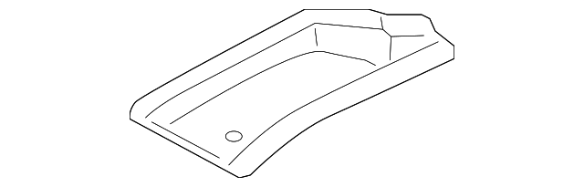 65567-TK8-A00ZZ - Extension B L Rear Floor - 2011-2013 Honda Odyssey ...