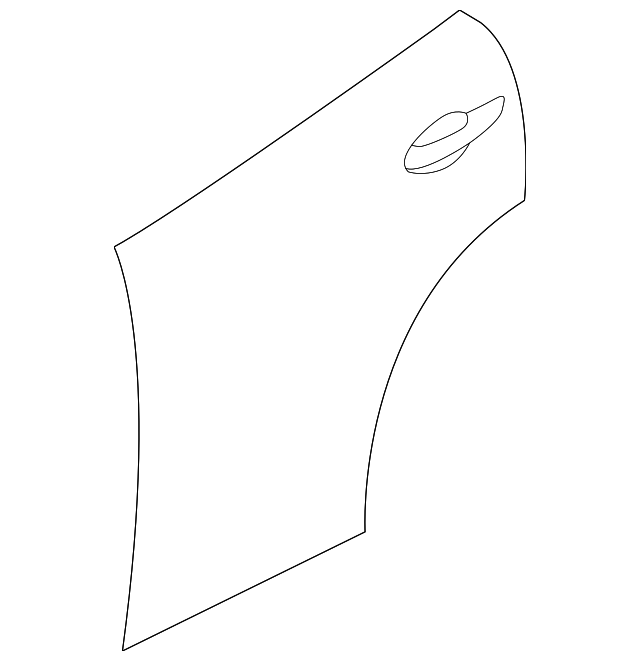 2017-2021 Mazda CX-5 Outer Panel KB7W-72-031 | QuirkParts