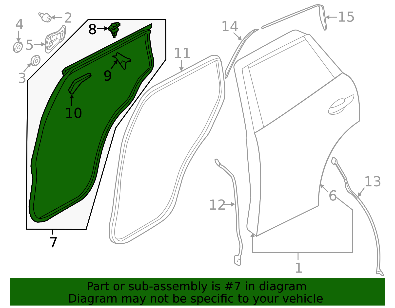 KB7W-72-760 - Door Weather-Strip - 2017-2024 Mazda CX-5 | Mazda Swag