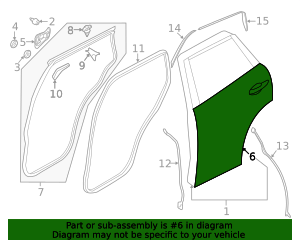 2017-2024 Mazda CX-5 Outer Panel KB7W-73-031 | RealMazdaParts.com