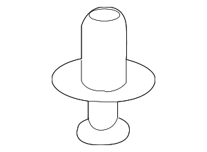 Genuine OEM Ford Part - Mount Bracket Rivet W714003-S300 | Genuine OEM ...